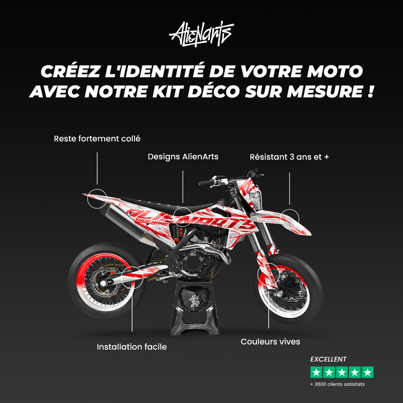 Kit déco Fantic 50cc | Sur-mesure | AlienArts