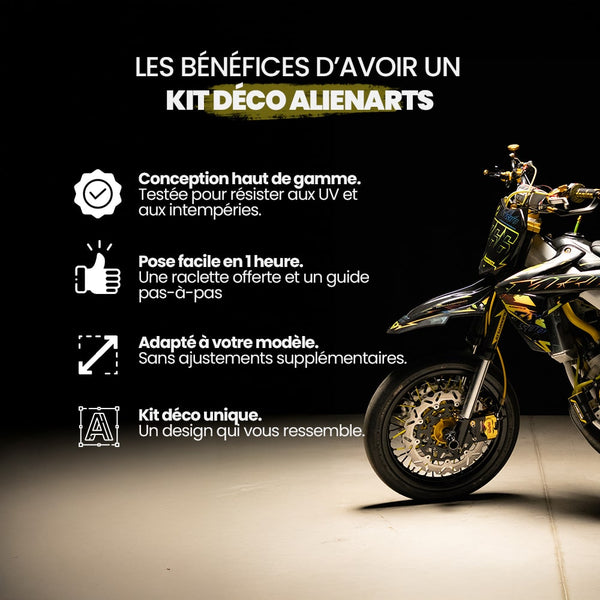 Kit déco Moto 50cc | Sur-mesure | AlienArts