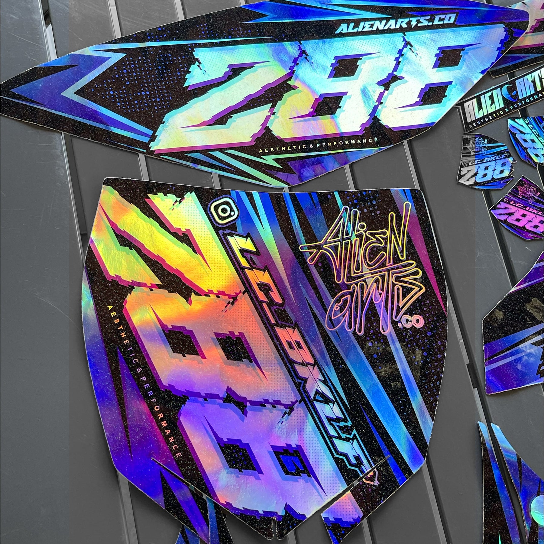 Kit déco Scooter 50cc | Sur-mesure | AlienArts