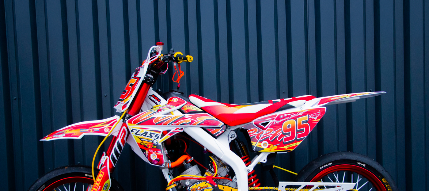 Kit déco Sherco 50cc | Sur-mesure | AlienArts